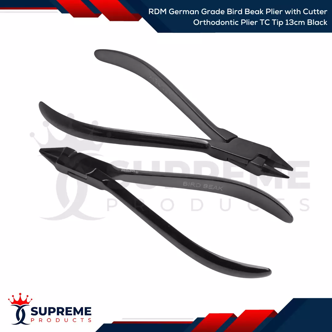 Black Bird Beak Orthodontic Pliers German T.C