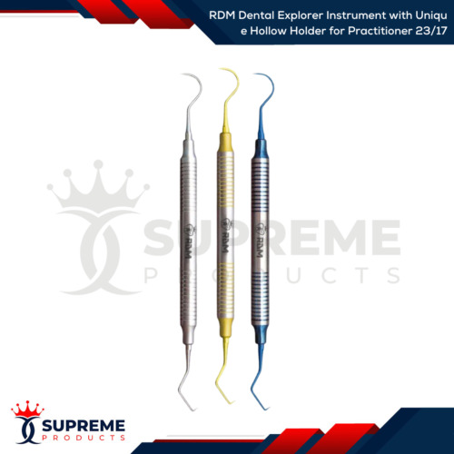 ERDM Dental Explorer Instrument with Unique Hollow Holder for ...